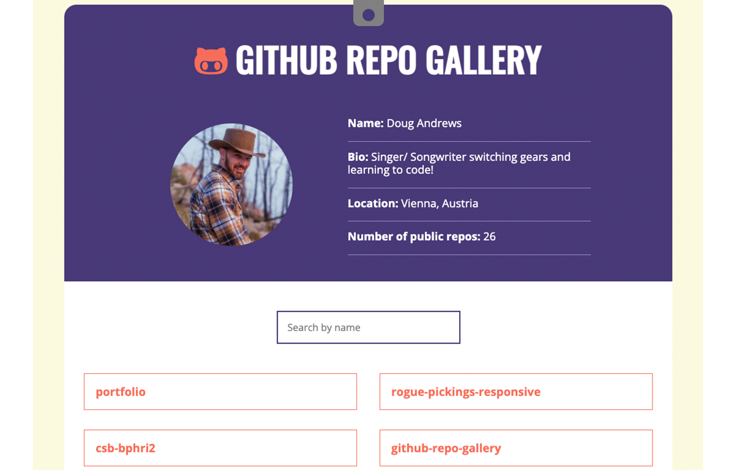 Doug Andrews Portfolio